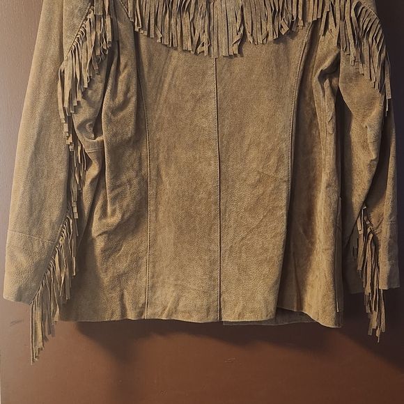 d&co | Jackets & Coats | Suede Like Fringe Western Jacket | Poshmark